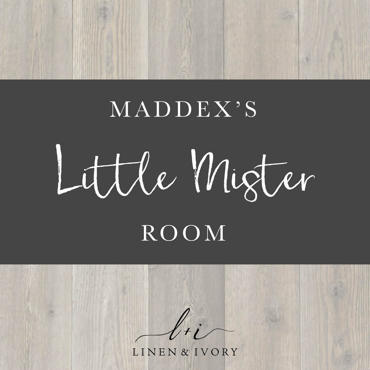 Boy's Bedroom Decor: Modern Farmhouse - Linen and Ivory