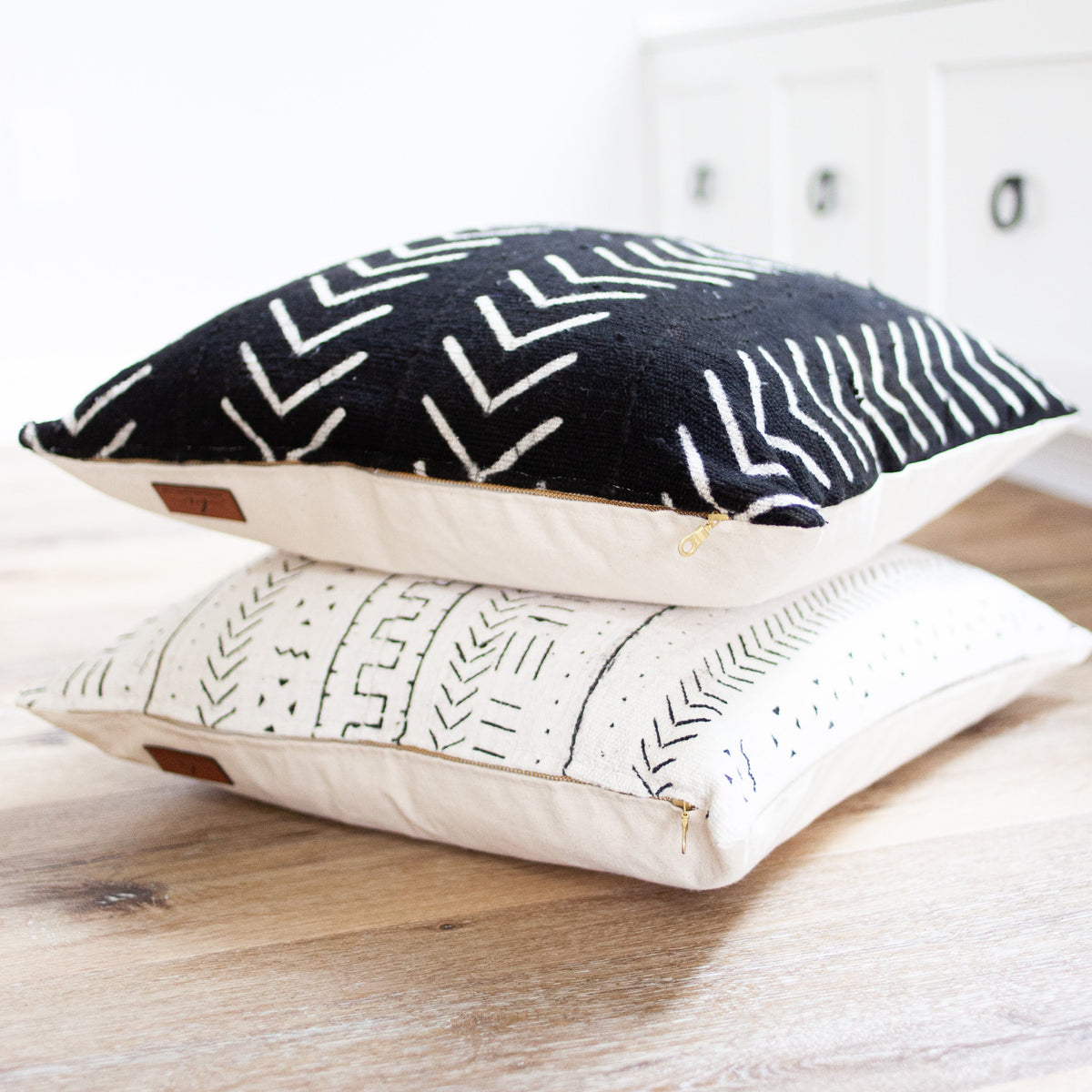 Mud Cloth - Linen and Ivory