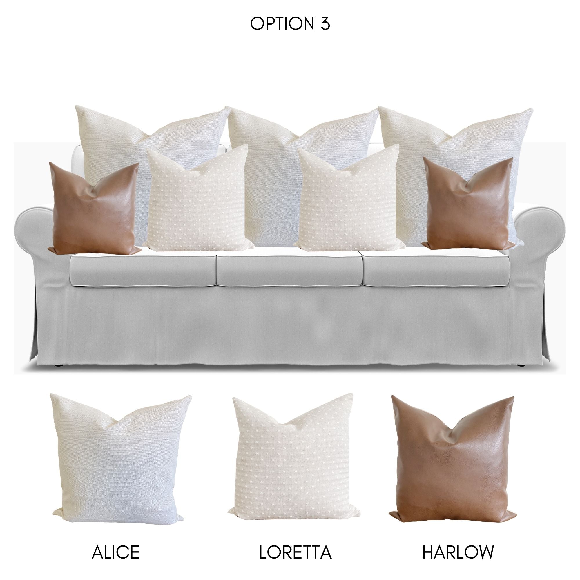 Pillow Design Consultation - Linen and Ivory