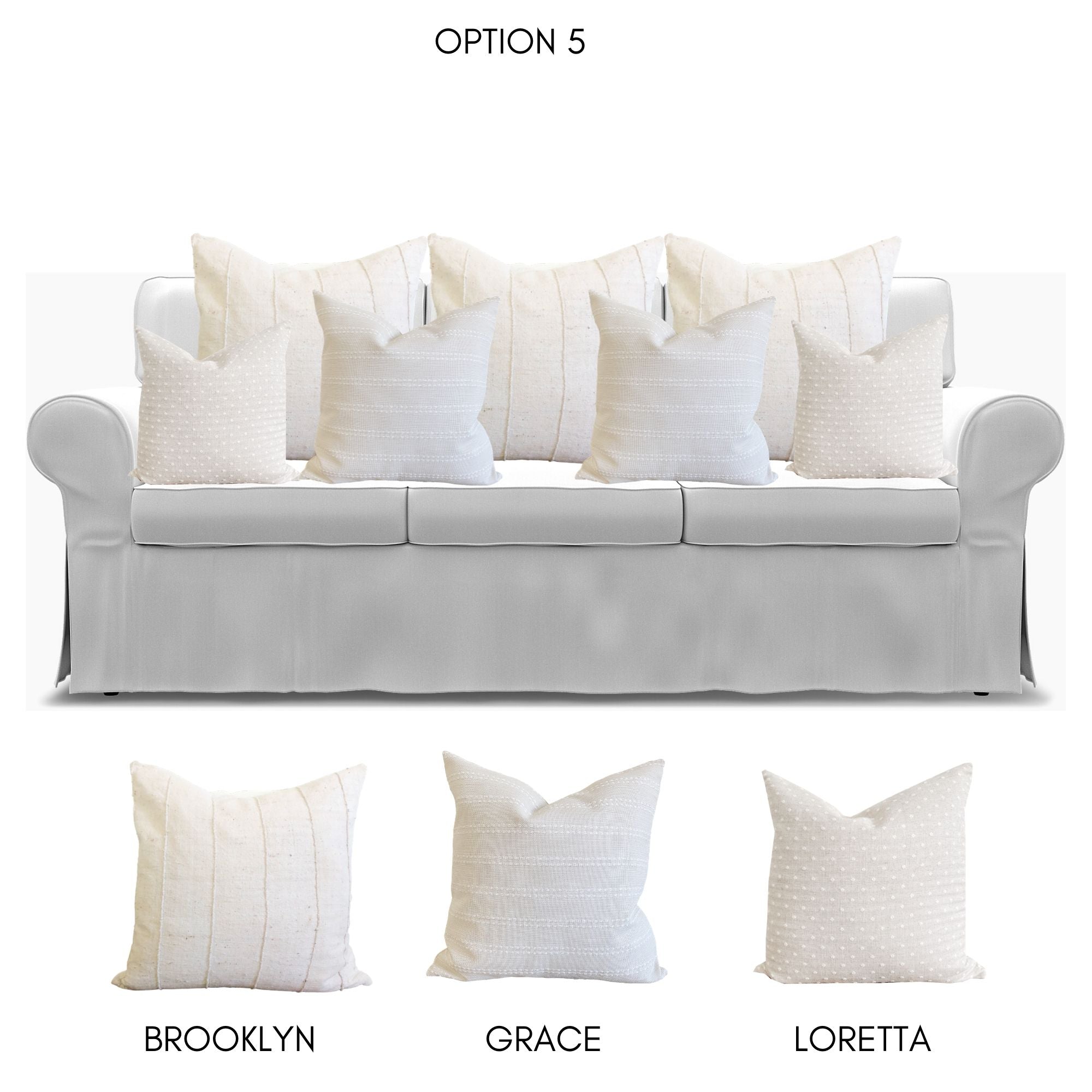 Pillow Design Consultation - Linen and Ivory